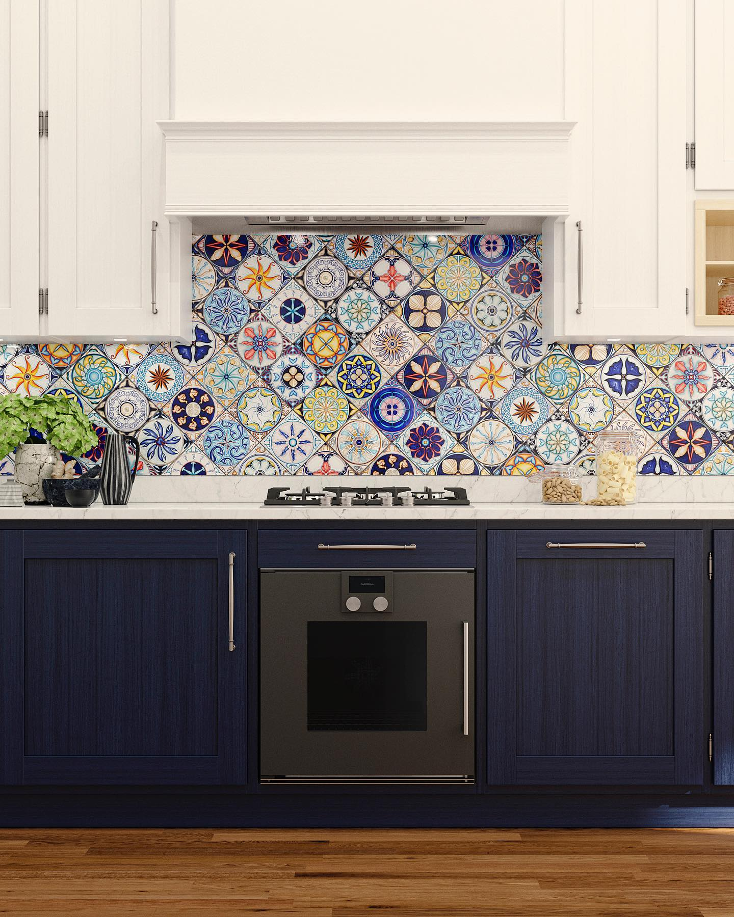 28 Charming Country Kitchen Backsplash Ideas You’ll Adore ...